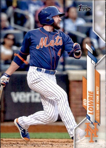 Jed Lowrie 2020 Topps #649 MLB Mets ID:60791 | eBay