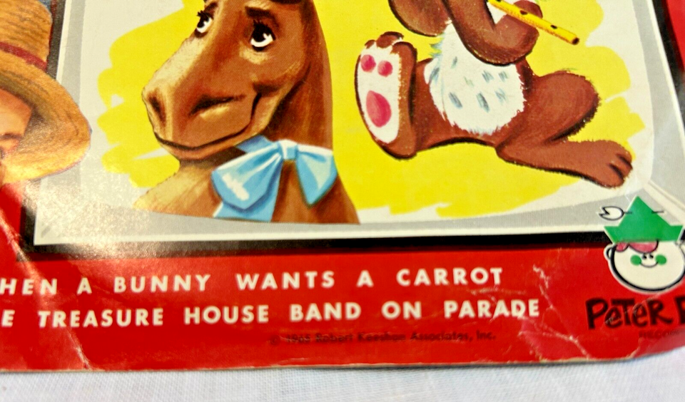 2 Captain Kangaroo 44 RPM Records Peter Pan 590 + 589 In Sleeves 1965 ...