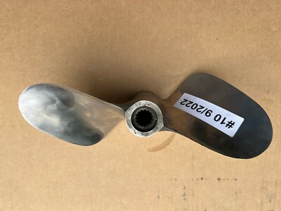 Mercury Outboard Racing Propeller 48-61902-24 13-1/2" x 24" Stainless ...