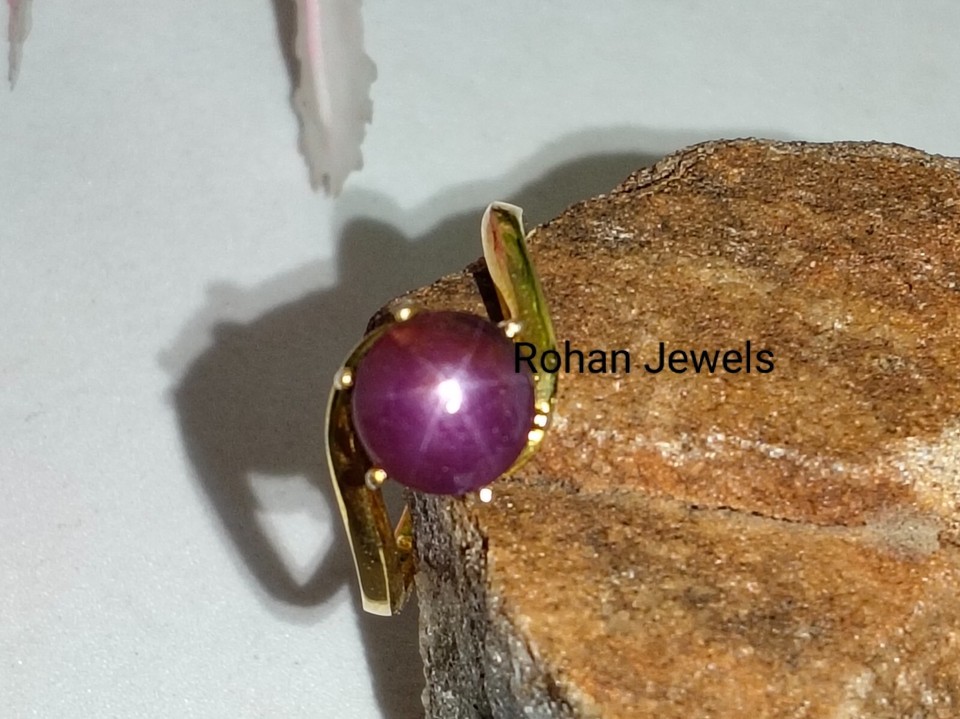 100% Natural Ruby Star Ring 925 Sterling Silver Ring Promise Ring Gift Ruby Ring | eBay
