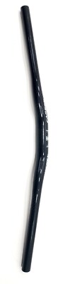 Mountain Bike Carbon Fiber Riser Handlebar 31.8 x 645mm, 20mm Rise, 145 ...