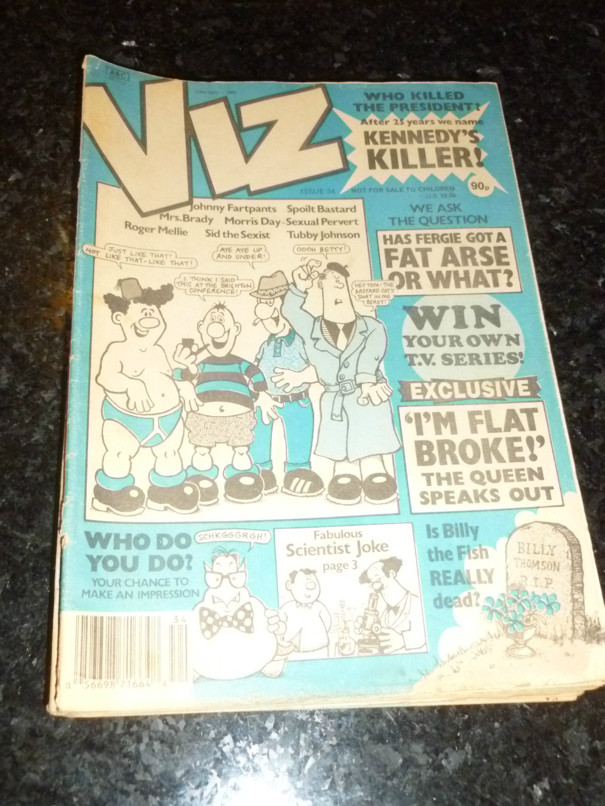Viz Comic - Issue 34 - Date 1989 - UK PAPER COMIC | eBay UK