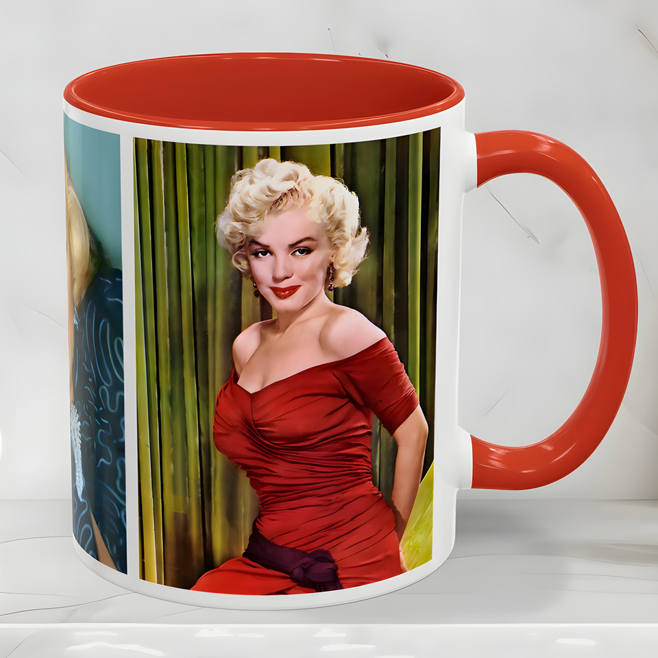 Marilyn Monroe Mug, Iconic Hollywood Star, Retro Movie Fan Gift ...