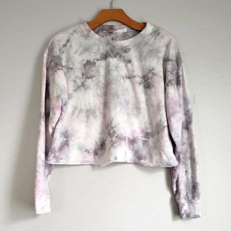 Colsie Tie Dye Crewneck Sweatshirt XS | eBay