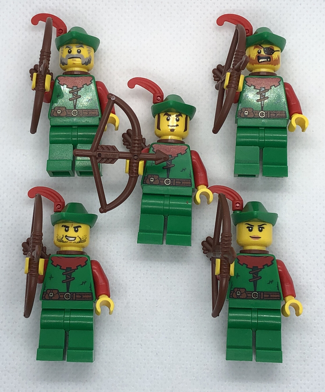 5 X NEW LEGO Forestmen Minifigures Figs Castle Bow Quiver L191 | eBay