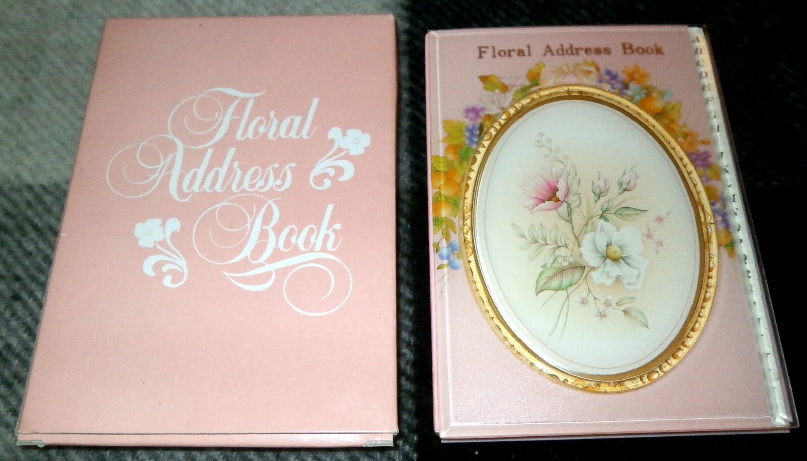 Vintage Mini Floral Address Book | 5.25" x 3.75" | NEW OPEN BOX Item ...