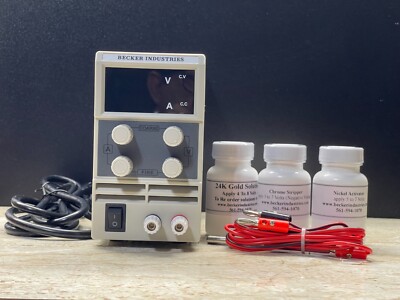 Digital 24K Gold/Chrome/Silver/Rhodium Plating Machine, Electro plating ...