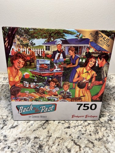 Backyard Barbeque 750 Piece Puzzle By Edward Wargo | eBay