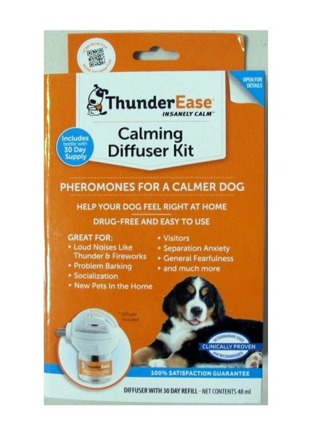 Thunderease Dog Calming Pheromone Diffuser Kit 30 Day Supply. 1d135 for ...