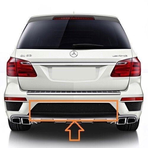 Genuine MERCEDES BENZ GL X166 Rear AMG Bumper Cover Grill Center ...