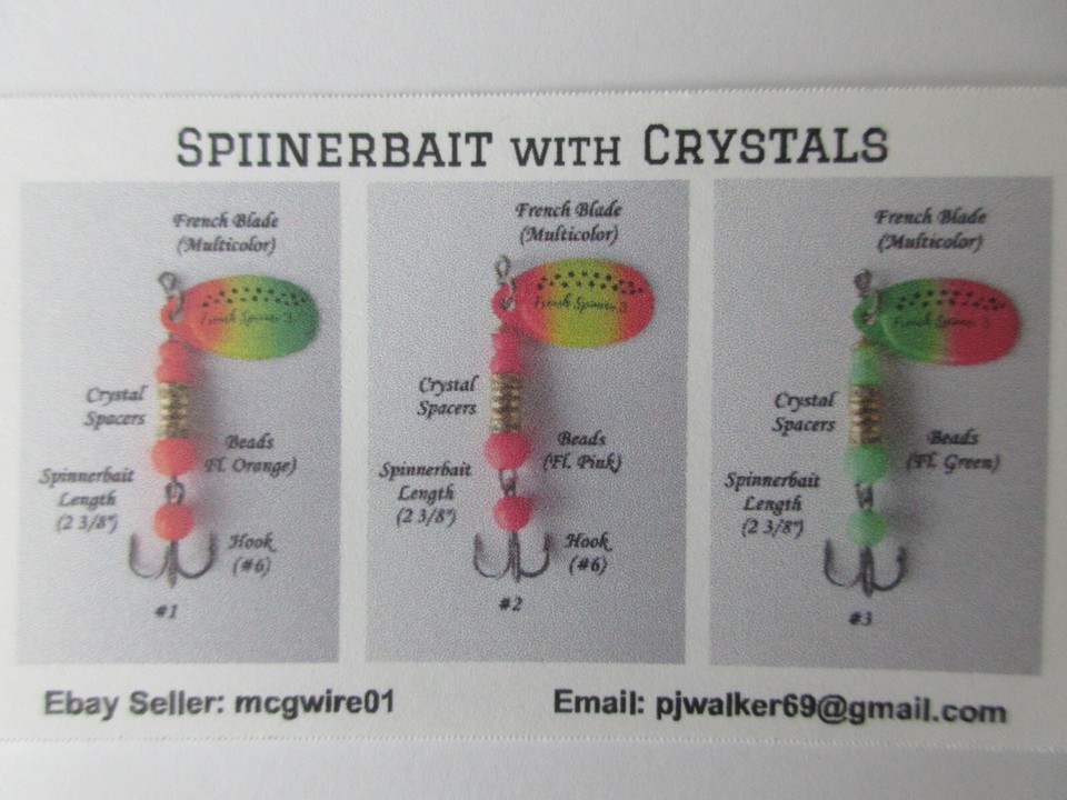 Steelhead / Trout / Salmon Egg Fly - #8 Hook - 6 pcs (Fl. Orange) with ...