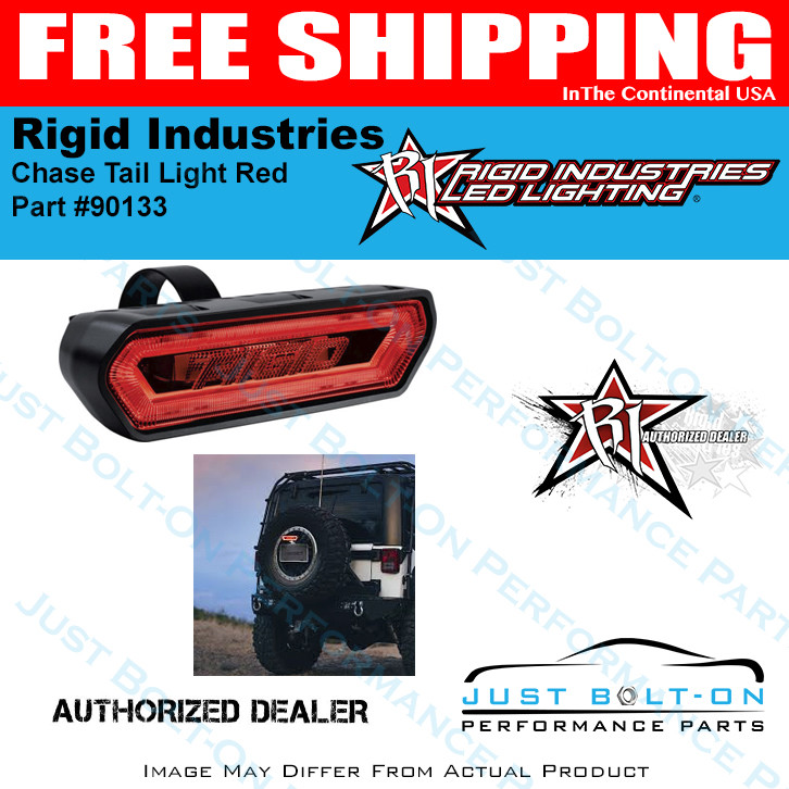 Rigid Industries 90133 Chase Tail Light Red | eBay