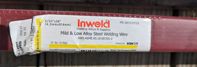 New Inweld 3670S2156 ER 70S-2 5/32 x 36" AWS A5.18 70S2 (GPG) | eBay