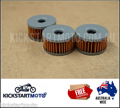 Oil Filter for Suzuki DRZ250 DR250 DR350 (3 pack) Bulk Filters DRZ DR ...