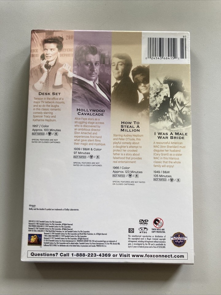 Studio Classics: Set 14 (DVD, 2010, 4-Disc Set, Fox 75th Anniversary ...