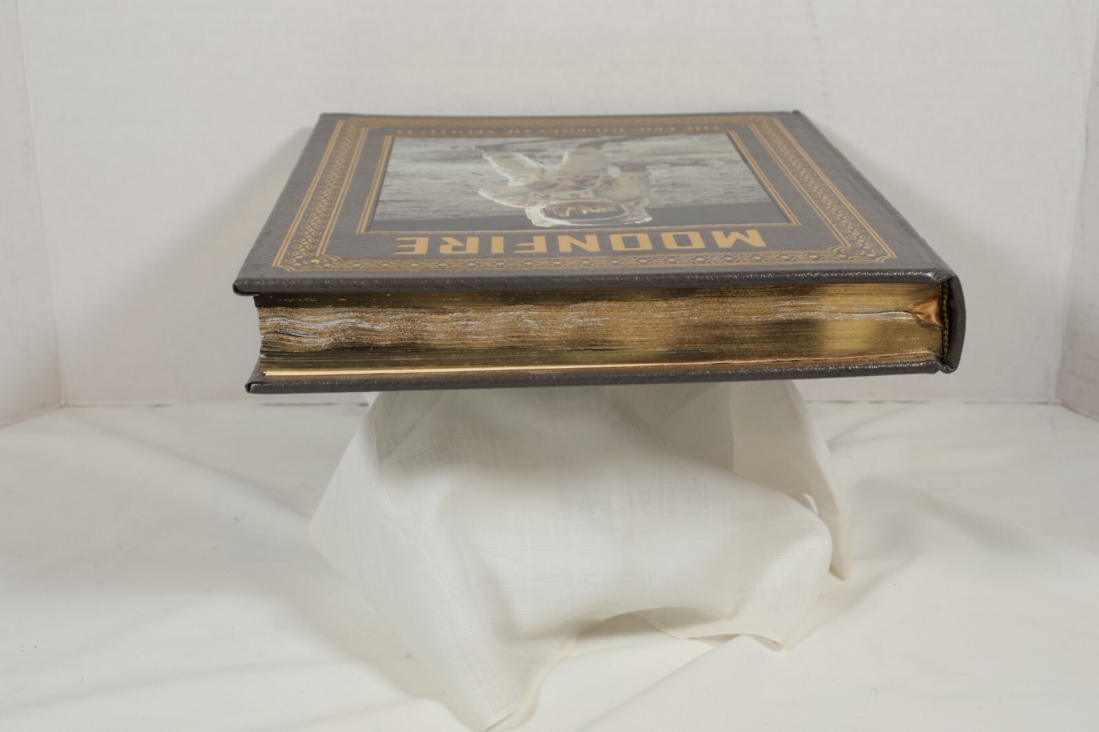 Easton Press MOONFIRE BY NORMAN MAILER LEATHER SPACE NASA MOON APOLLO ...