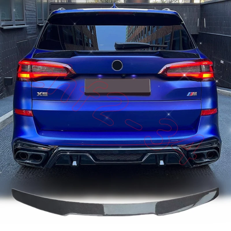 BMW F95 X5M G05 X5 Carbon Fiber Mid Spoiler