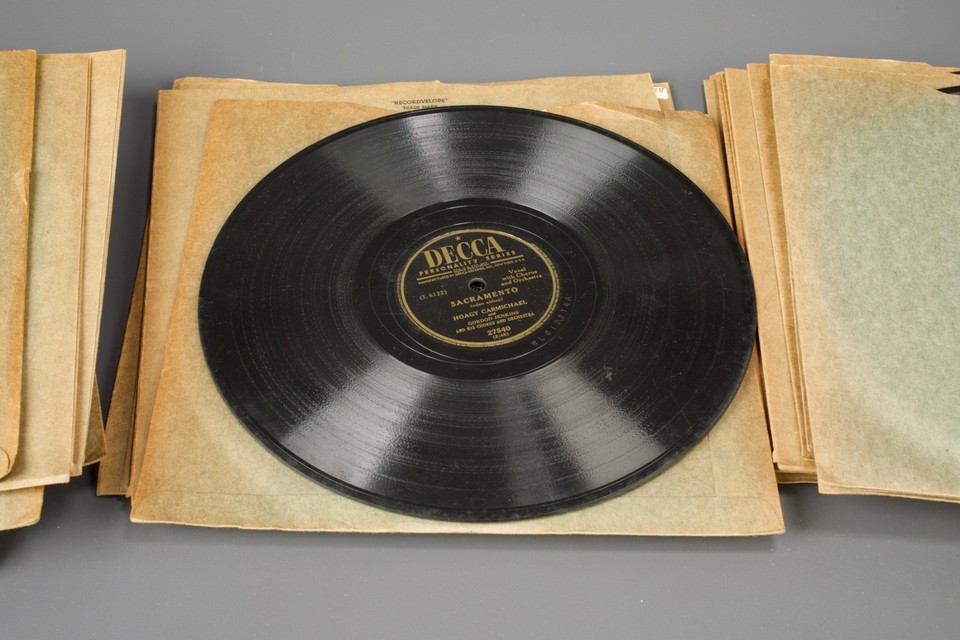 Lot of 35 Records 78 RPM 10” Columbia Victrola Victor Decca Diva Years ...
