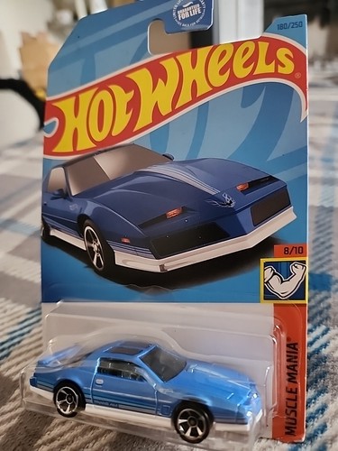 Hot Wheels 84 Pontiac Firebird Blue HW Mainlines 180/250, 8/10 Muscle ...