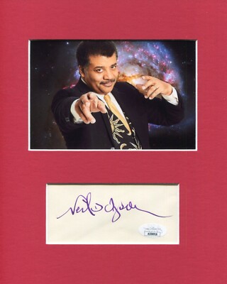Neil deGrasse Tyson Astrophysicist Hayden Planetarium Signed Autograph ...