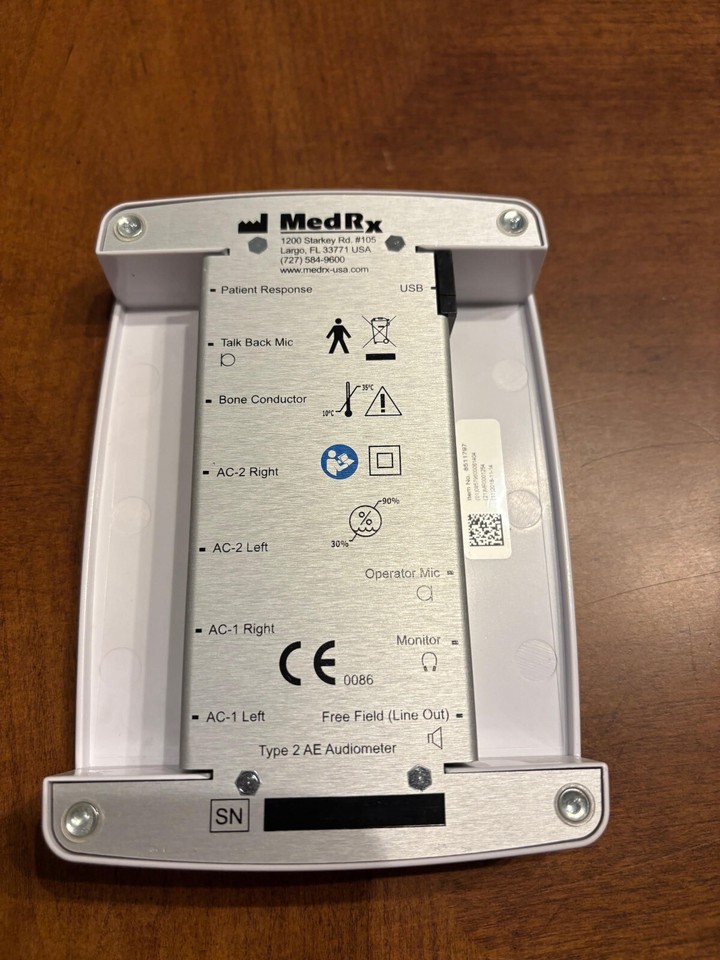 MedRx A2D+ PC-Based Dual Channel Diagnostic Audiometer IP30 Insert ...