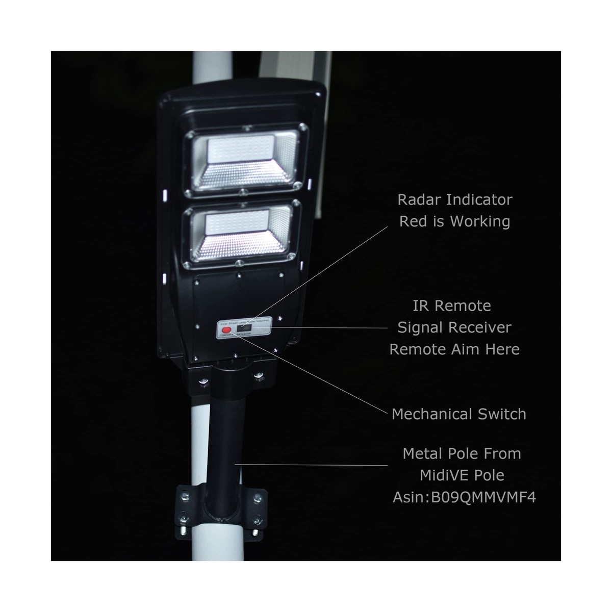 Deer Feeders BSOD Solar Hog Light - 300W Equivalent Green Motion ...