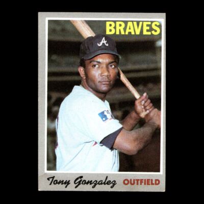 Tony Gonzalez 1970 Topps Atlanta Braves #105 Nice! | eBay