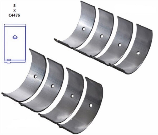 1977-1990 Ford Ranger Courier Aerostar 140 2.3L SOHC L4 8V- MAIN & ROD ...