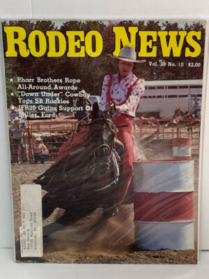 IRA Rodeo News Magazine Vol. 29 No. 10 1989 | eBay