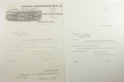 1928 Lamson Goodnow Theodore Stitt NYC Brooklyn Store Fixture Co ...