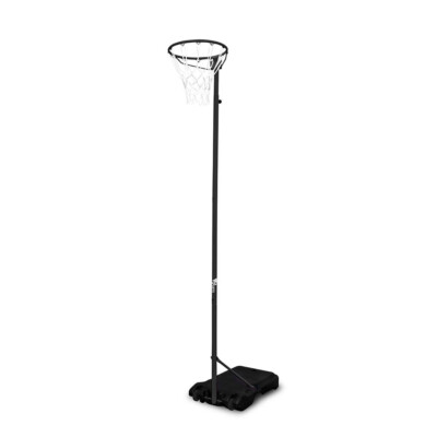 VIP Sports Portable Netball System 2.4m - 3.05m Height Outdoor Hoop ...