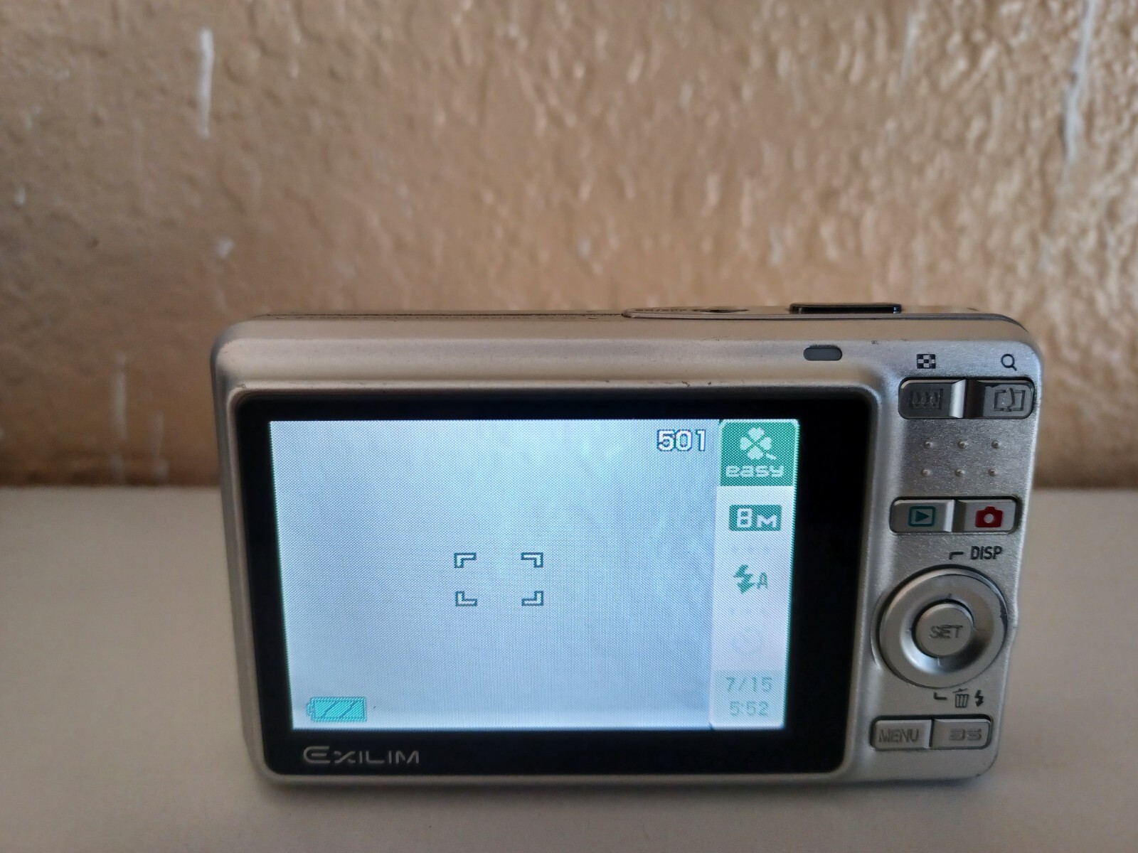 Casio EXILIM ZOOM EX-Z9 8.1MP Digital Camera - Silver for sale online ...