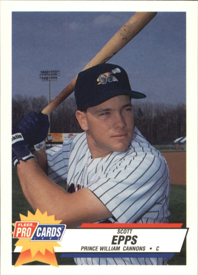 1993 Prince William Cannons Fleer/ProCards #658 Scott Epps | eBay