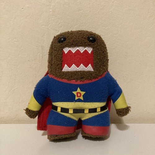 Domo Kun Domo Man Brown with Red Brown Plush Stuffed Animal Doll Toy 7 ...