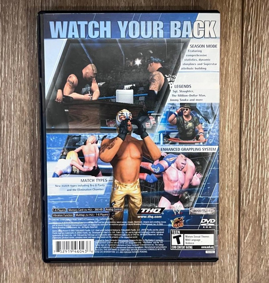 WWE SmackDown! Here Comes the Pain PlayStation 2 Greatest Hits Game CIB ...