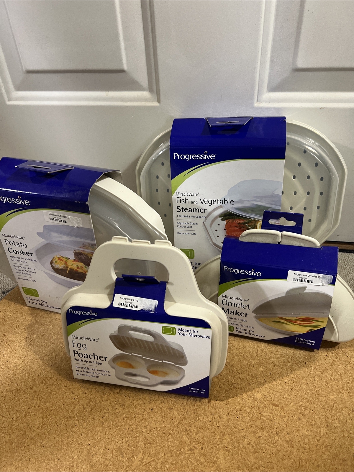 Progressive MiracleWare Set Egg, Omelete, Potato, Fish and Vegetable ...