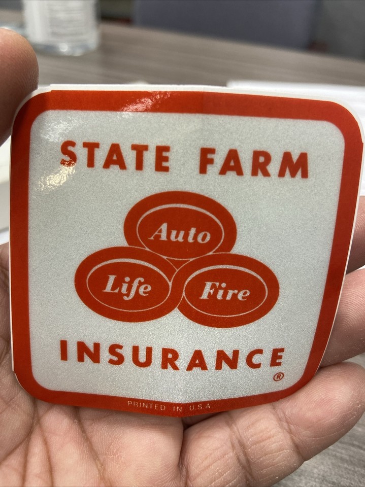 Vintage State Farm Stickers | eBay