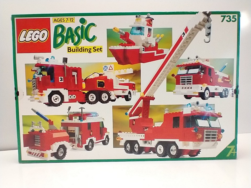 Lego 735 Basic Building Set (1990) Light and Sound BRAND NEW | eBay