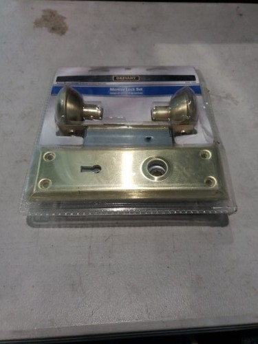 Defiant Satin Brass Finish Mortise Lock Set For Interior Only | eBay