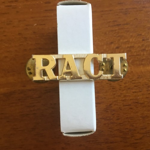 RACT (Royal Australian Corps Of Transport) Army Badge | eBay Australia