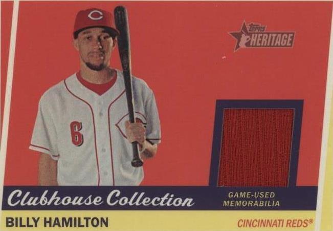 2016 Topps Heritage - Clubhouse Collection Relics Billy Hamilton #CCR ...