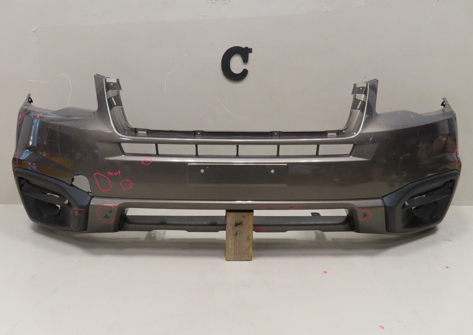 2017-2018 SUBARU FORESTER 4DR SUV FRONT BUMPER COVER PANEL OEM ...