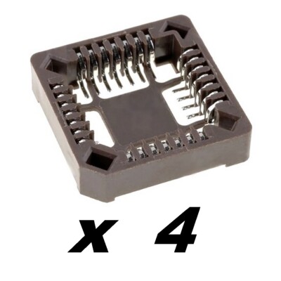 PLCC28 (X 4 Pieces) SMD Socket | eBay