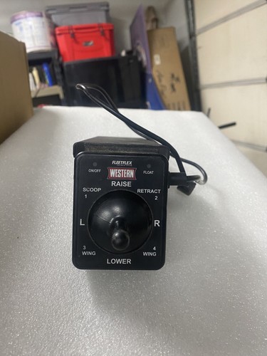 WESTERN FLEET FLEX JOYSTICK SNOW PLOW 4 PIN CONTROLLER 35600 FITS ...