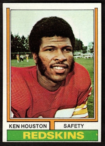 1974 Topps Ken Houston #235 Washington Redskins | eBay