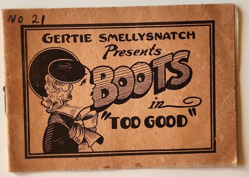 1930's Tijuana Bible 8 Pager Risque Comic Book BOOTS in TOO GOOD | eBay