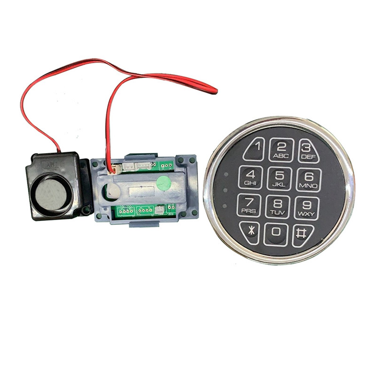 Safe Lock Gun Replacement - Digital Keypad Solenoid Lock With Override ...
