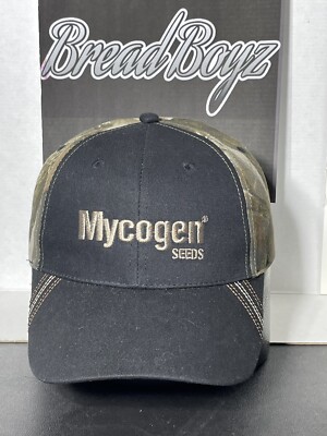 Vintage 90s Camo SnapBack Mycogen Adjustable Hook & Loop Cap | eBay