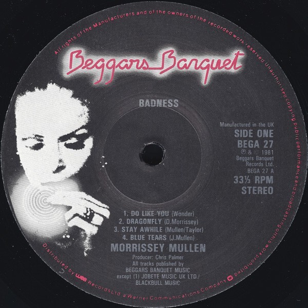 Morrissey Mullen - Badness (LP, Album) | eBay