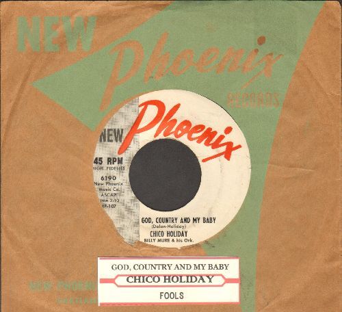 Holiday, Chico - God, Country And My Baby 6190 Vinyl 45 rpm Record | eBay